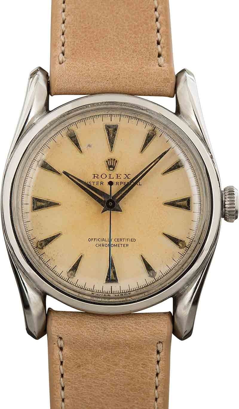 Buy Used Rolex Oyster Perpetual 1508 | Bob's Watches - Sku: 157456