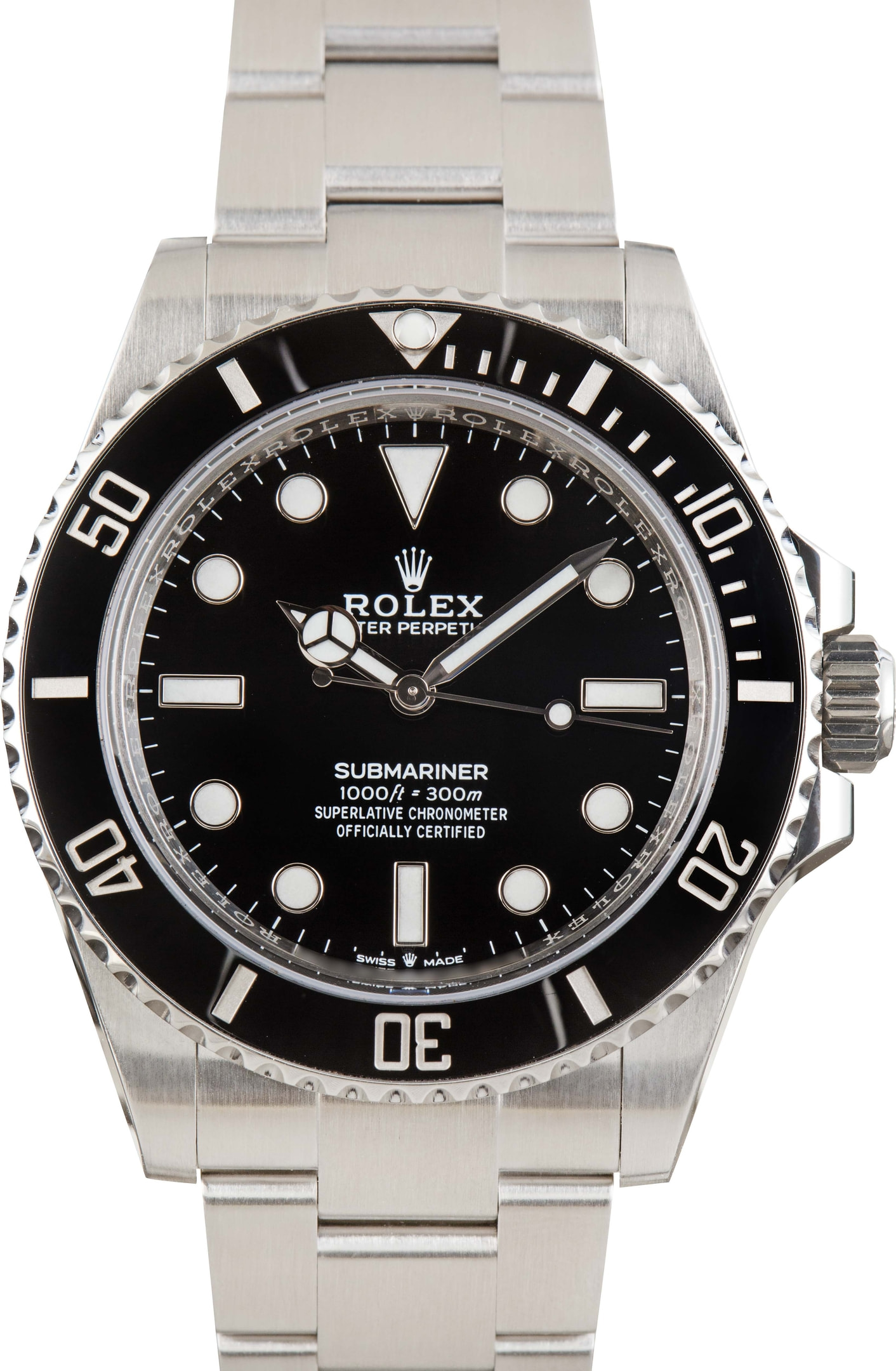 Buy Used Rolex Submariner 124060 | Bob's Watches - Sku: 185595