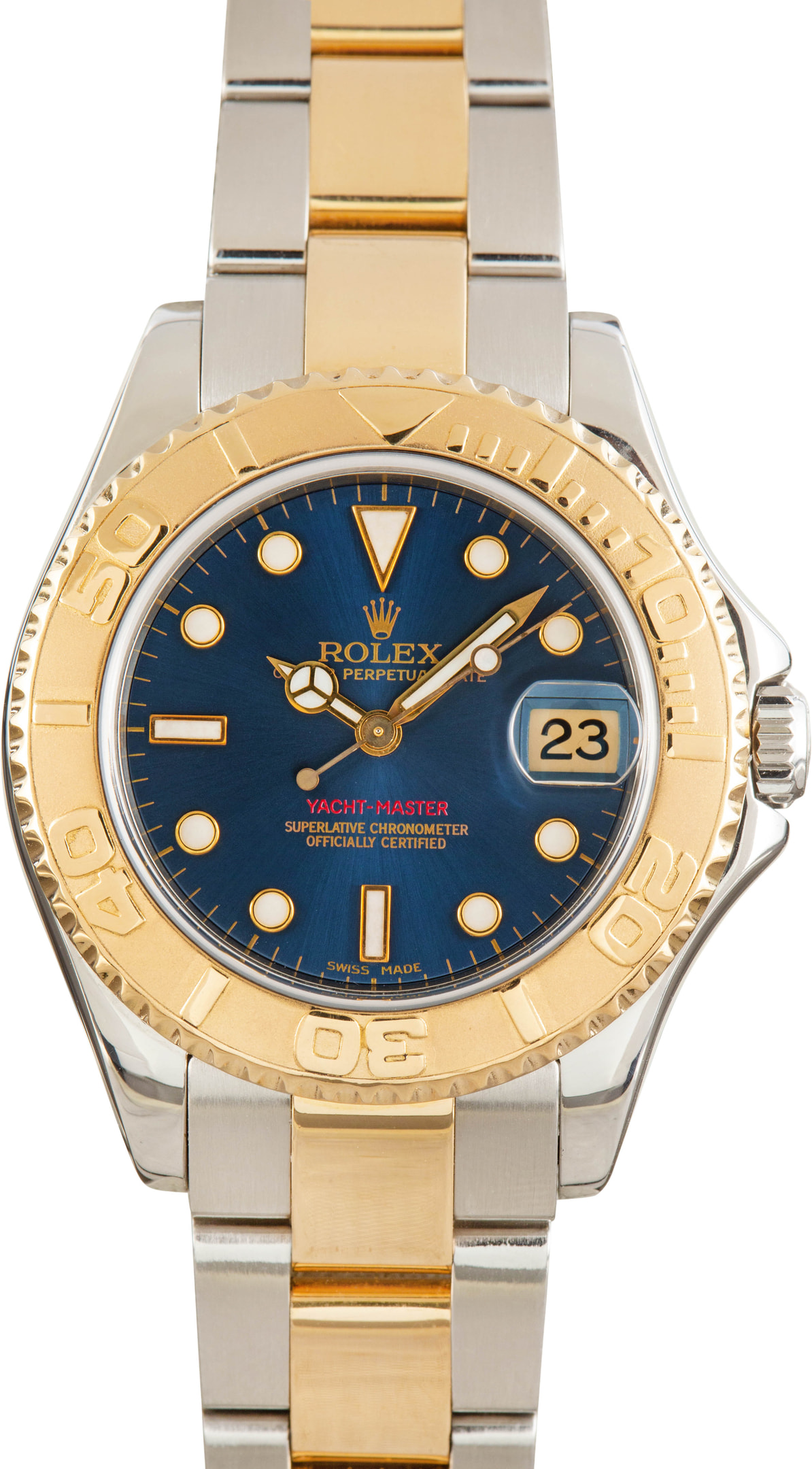 Buy Used Rolex Yacht-Master 168623 | Bob's Watches - Sku: 172687
