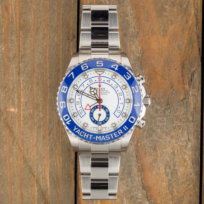 Buy Used Rolex Yacht-Master II 116680 | Bob's Watches - Sku: 158772