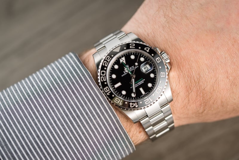 Rolex GMT-Master II Black Ceramic Bezel