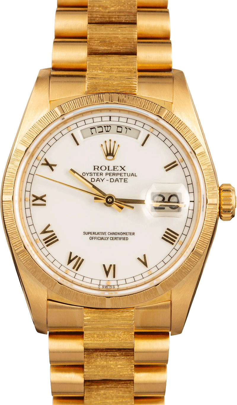 Buy Used Rolex Day-Date President 18078 | Bob's Watches - Sku: 147531 x