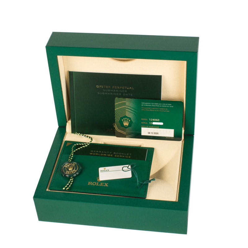 Buy Used Rolex Submariner 124060 | Bob's Watches - Sku: 162955