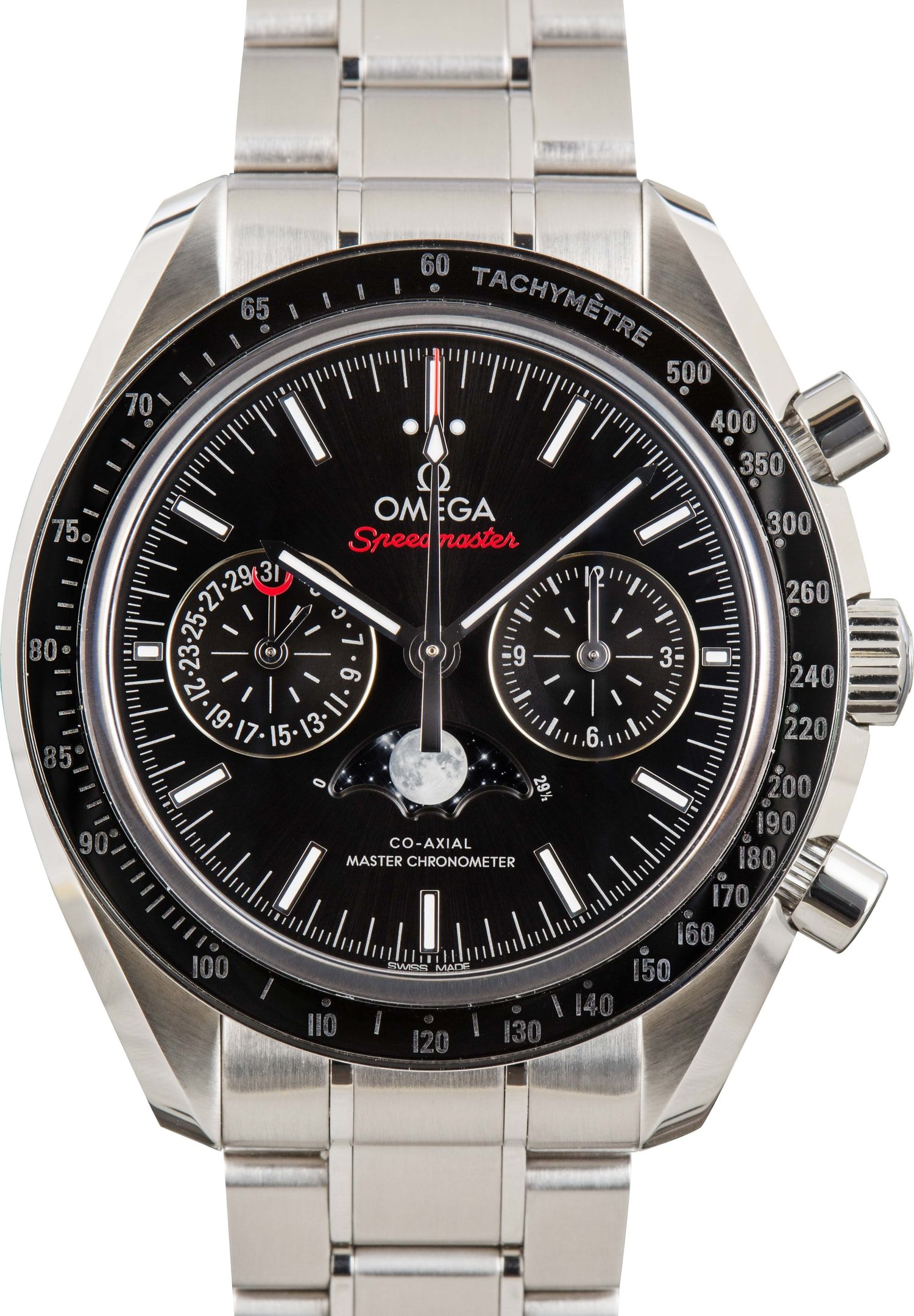 Buy Used OMEGA Speedmaster Moonphase 304.30.44.52.01.001 | Bob's ...