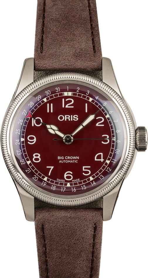 Buy Used Oris Big Crown Pointer Date 01 754 7741 4068-07 5 20 64 | Bob ...