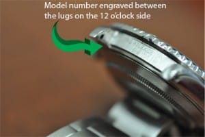 How To Find The Rolex Model Number On A Rolex Case