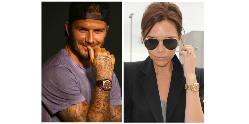 A Close Look at Victoria and David Beckham's Watches - Bob's Watches