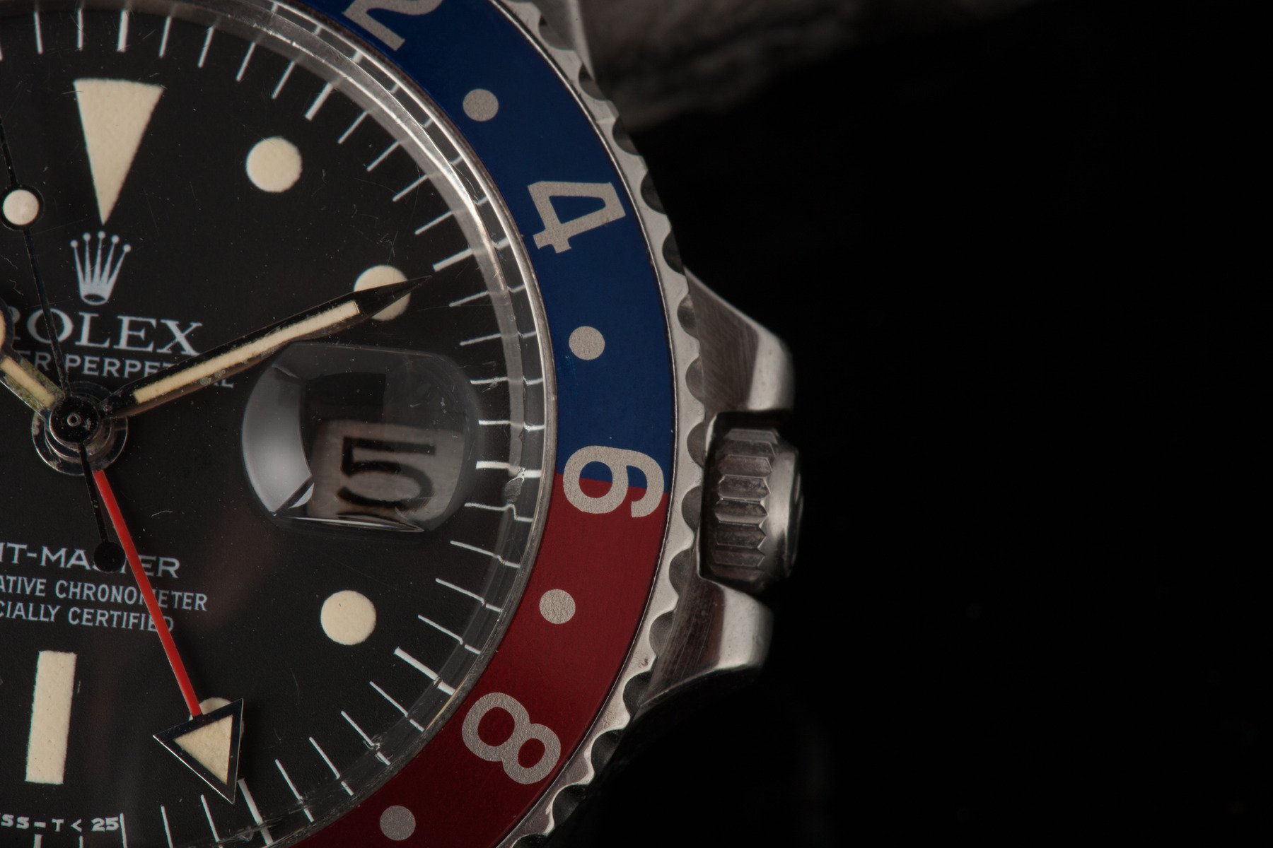 Rolex GMT-Master 1675 Radial Dial - Bob's Watches